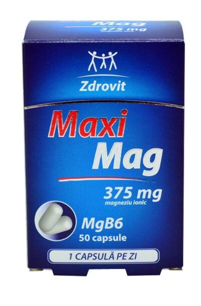 MAXI MAG KAPSULE 375MG A30+15 GRATIS - Apoteka Prof-Farm Novi Sad