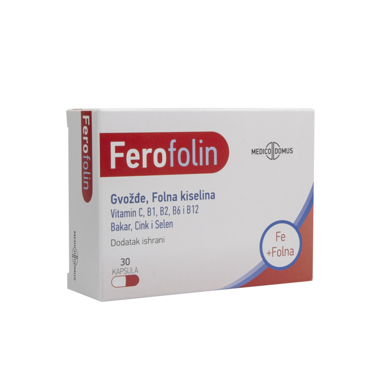 FEROFOLIN KAPSULE A30 - Apoteka Prof-Farm Novi Sad