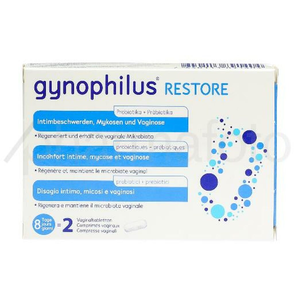 GYNOPHILUS RESTORE VAGINALNE TABLETE A2 - Apoteka Prof-Farm Novi Sad